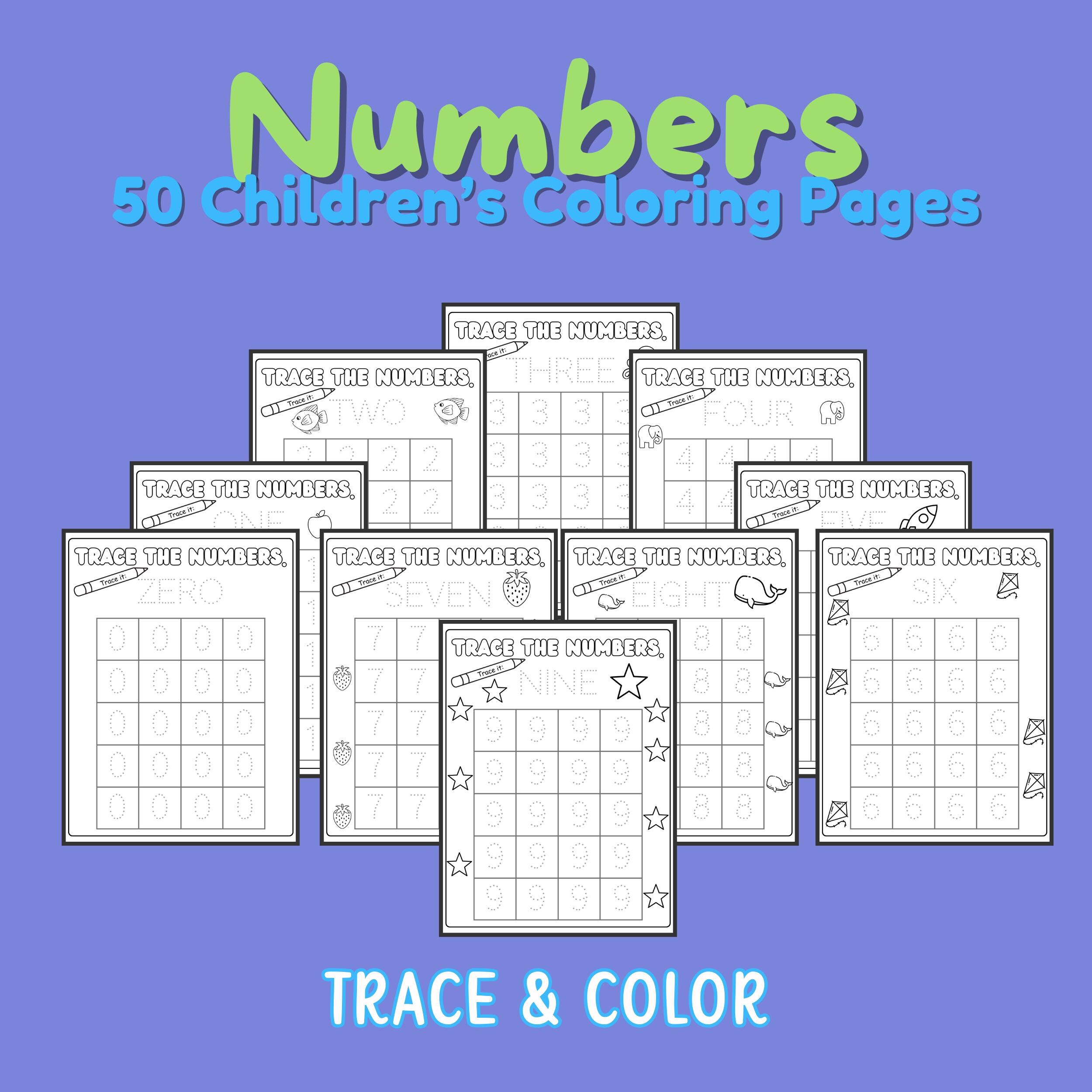 Kids Coloring Pages Coloring Book Printable Educational Coloring Page ...