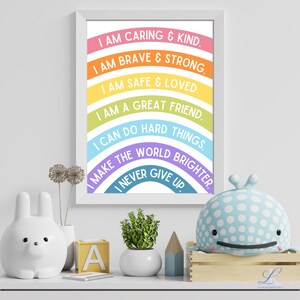 Educational Wall Art Classroom Printable Toddler Poster Montessori Kid ...