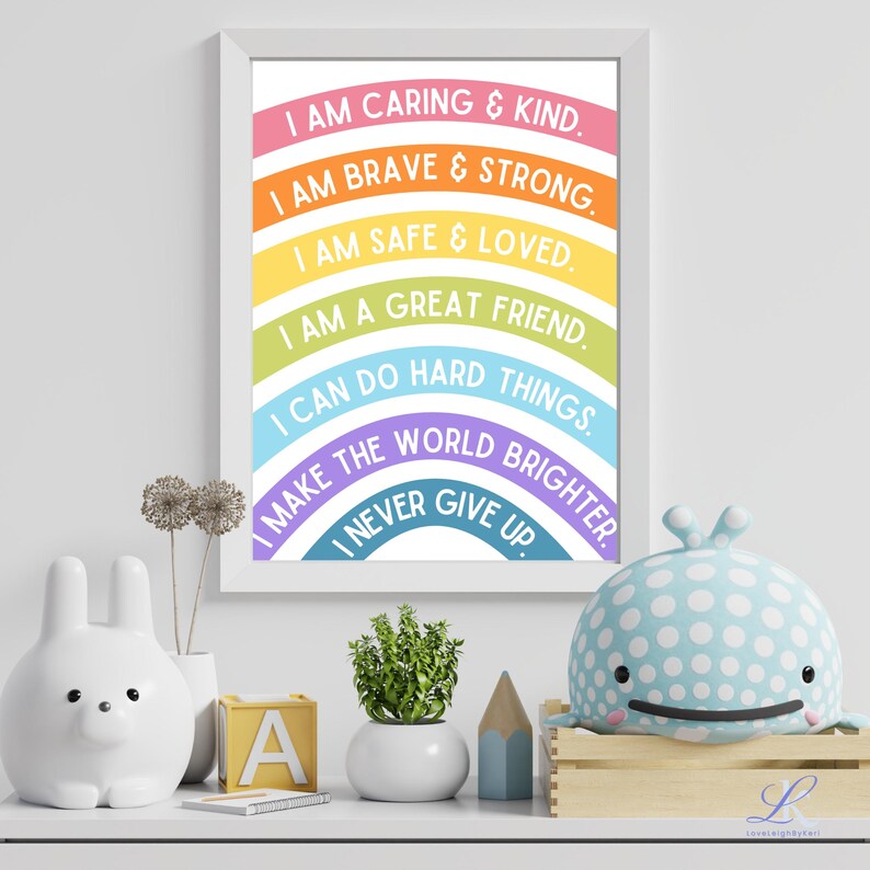 Educational Wall Art Classroom Printable Toddler Poster Montessori Kid ...