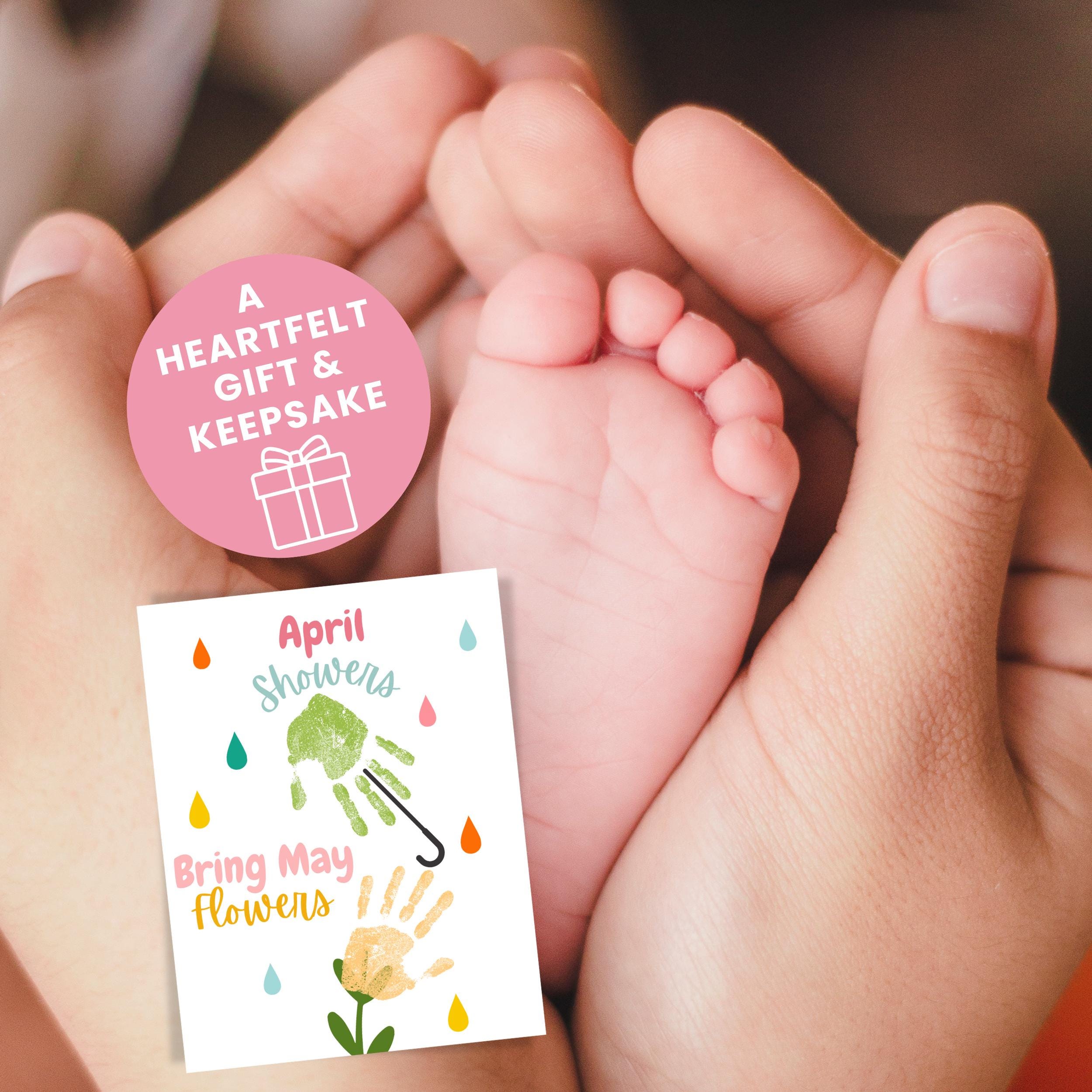 Spring Handprint Art Bundle Printable Kid Craft Handprint Activity Kid ...