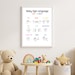 Baby Sign Language Poster Baby ASL Printable Baby Sign Chart Sign ...