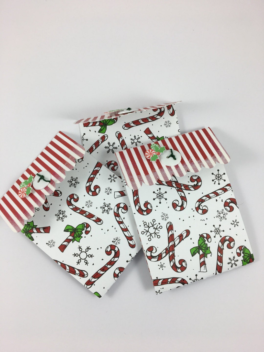 Christmas Gift Card Holder Set of 4, Sweet Treat Gift Card Wrapping ...