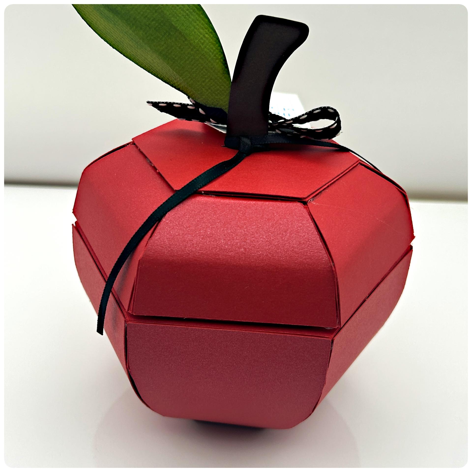 Apple Gift Card Holder: Teacher Appreciation Gift Box - Etsy