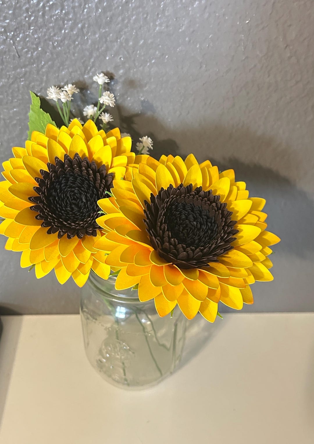 Handcrafted Paper Sunflowers: Forever Flower Bouquet - Etsy