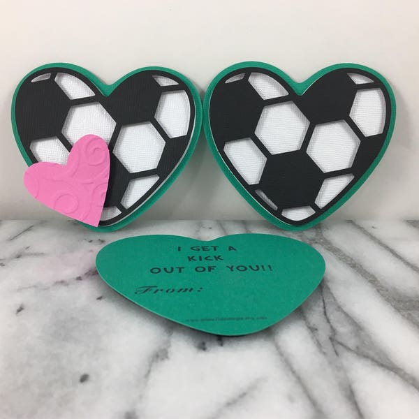Soccer Valentine - Etsy