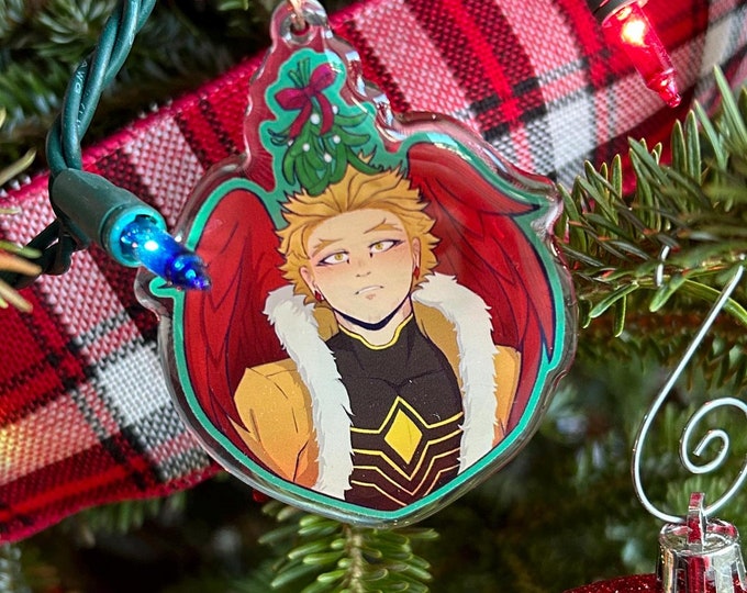 Hawks Mistletoe Charm (my Hero Academia) - Etsy