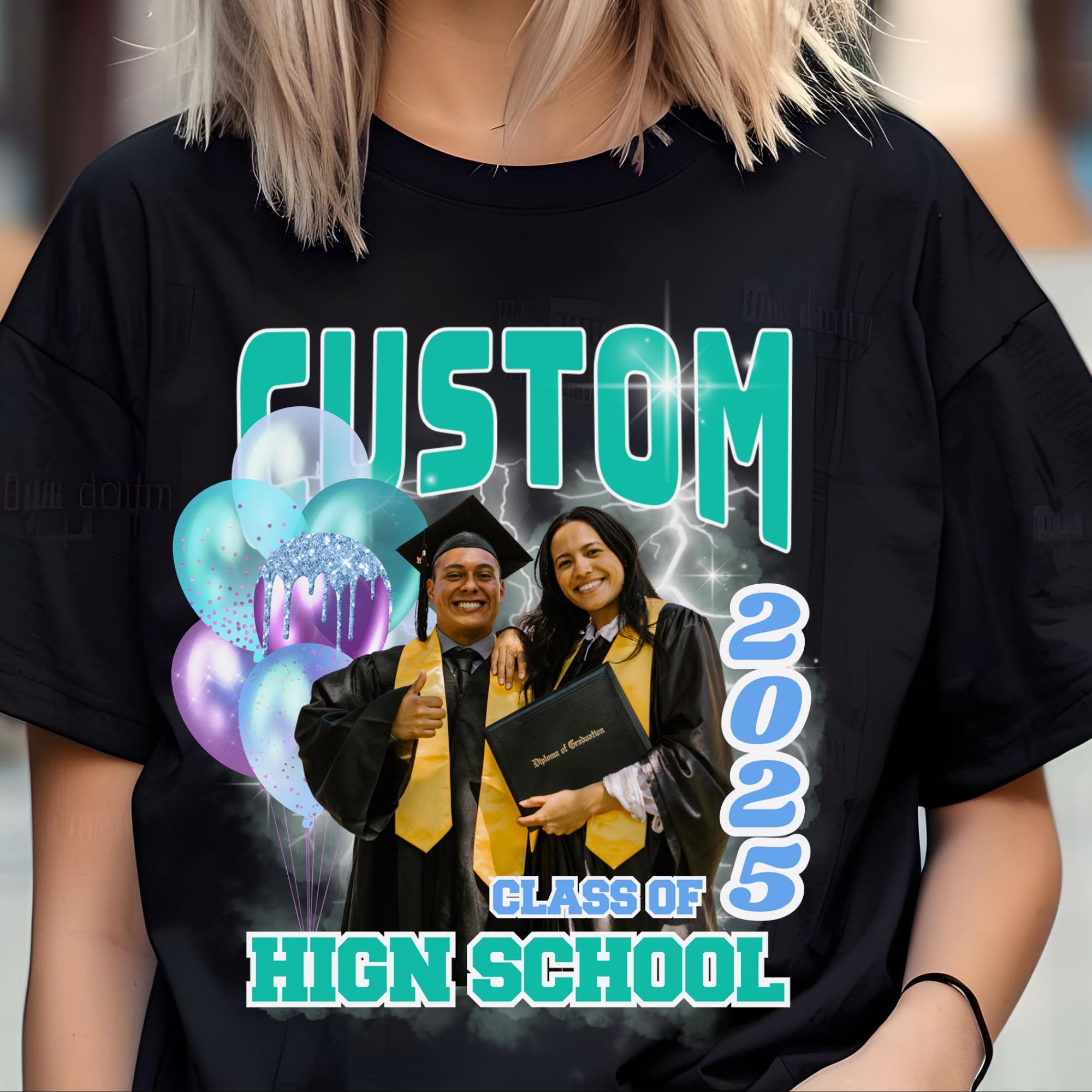 Graduation T-shirt Template: Senior Congrats Graduation Shirt Bootleg ...