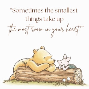 Classic Winnie the Pooh Quotes, Winnie Pooh Printable Download Digital ...