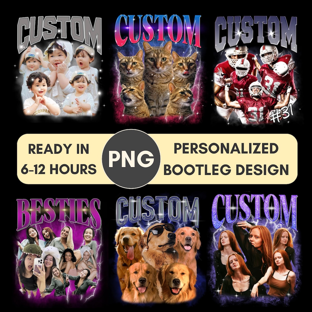 Custom Bootleg Rap Tee PNG: Vintage Graphic Design Retro 90s Rap Style ...
