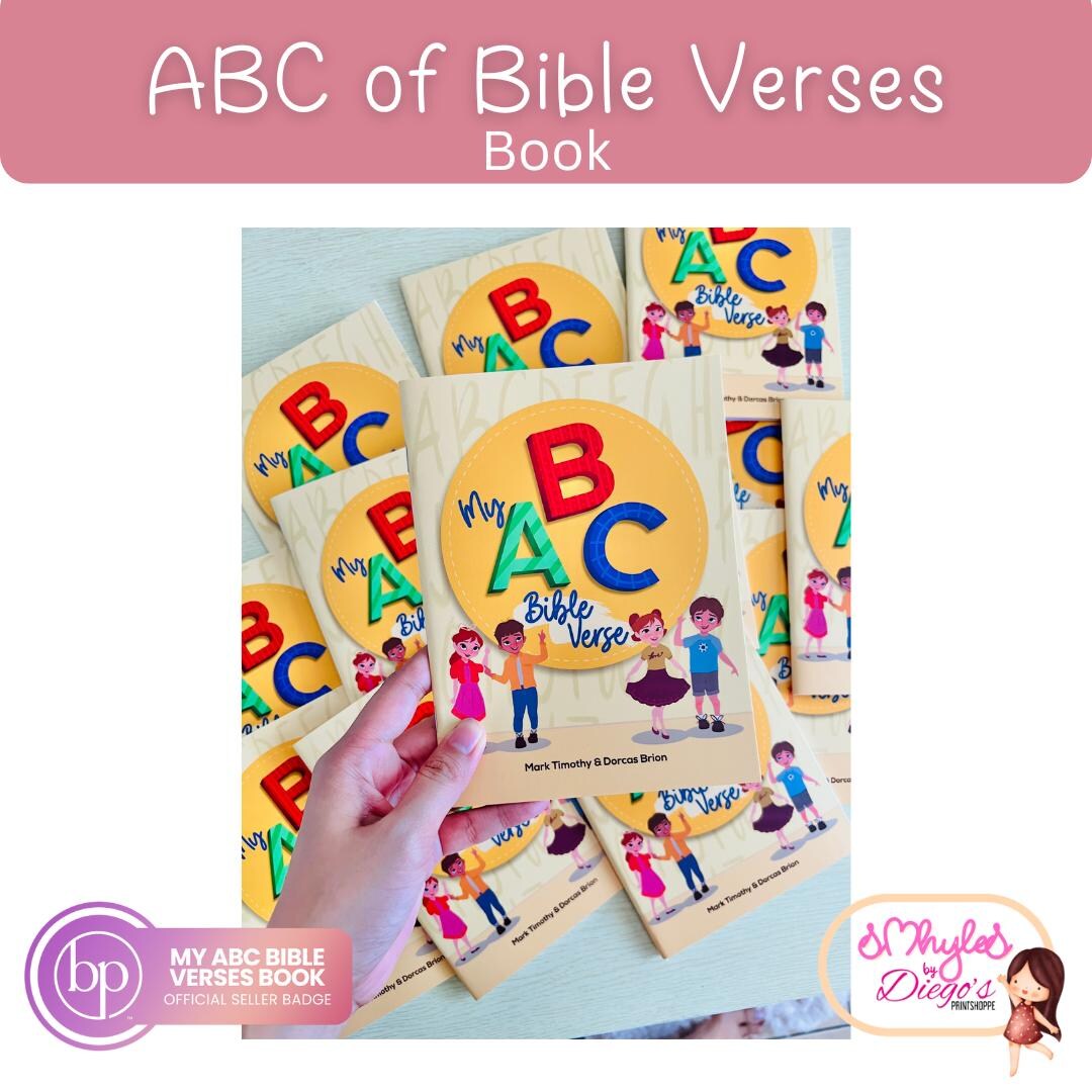 ABC of Bible Verses Book, A-Z Bible Verse, Alphabet Memory Verse ...