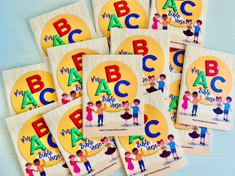 ABC of Bible Verses Book, A-Z Bible Verse, Alphabet Memory Verse ...