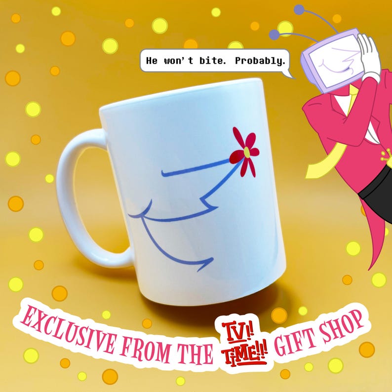 Tenna's Face Mug 2-sided | Deltarune | Microwave + Dishwasher Safe - Etsy