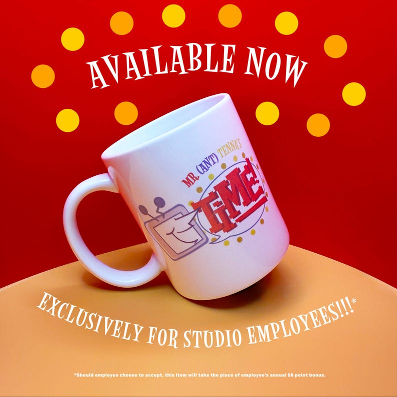 Mr. Ant Tenna's TV TIME Mug | Deltarune | Dishwasher+microwave Safe - Etsy