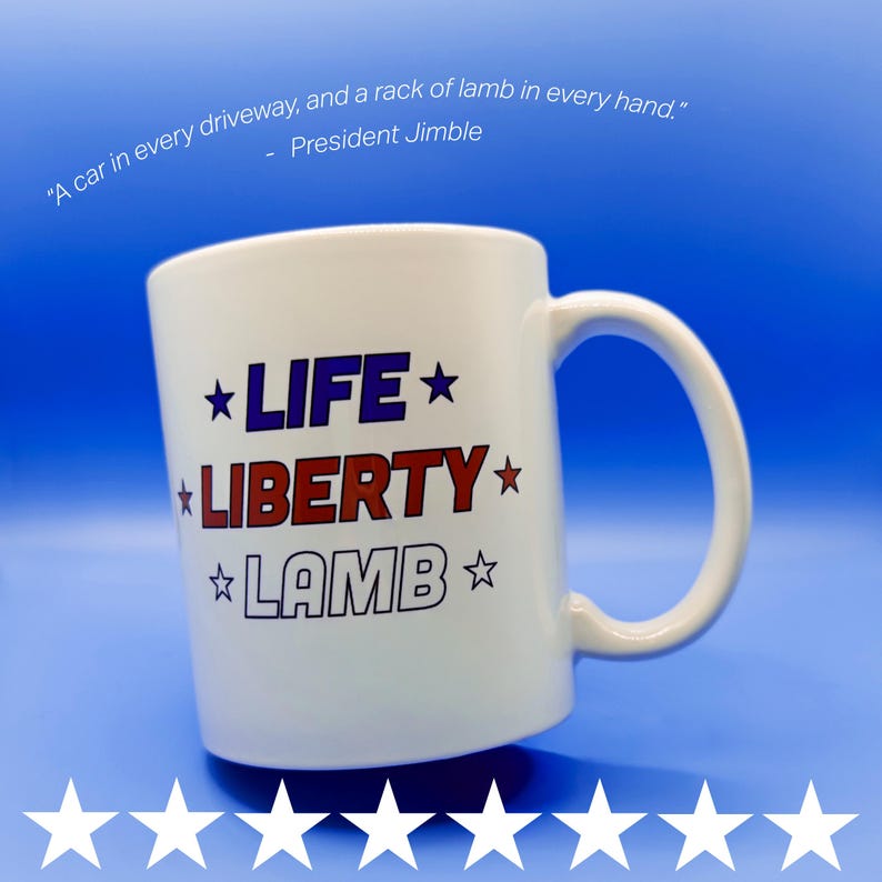 JIMBLE FOR PRESIDENT '22 Mug | Smiling Friends | 11 Oz Ceramic Mug ...