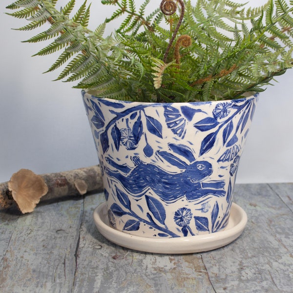 Decorated Pot - Etsy