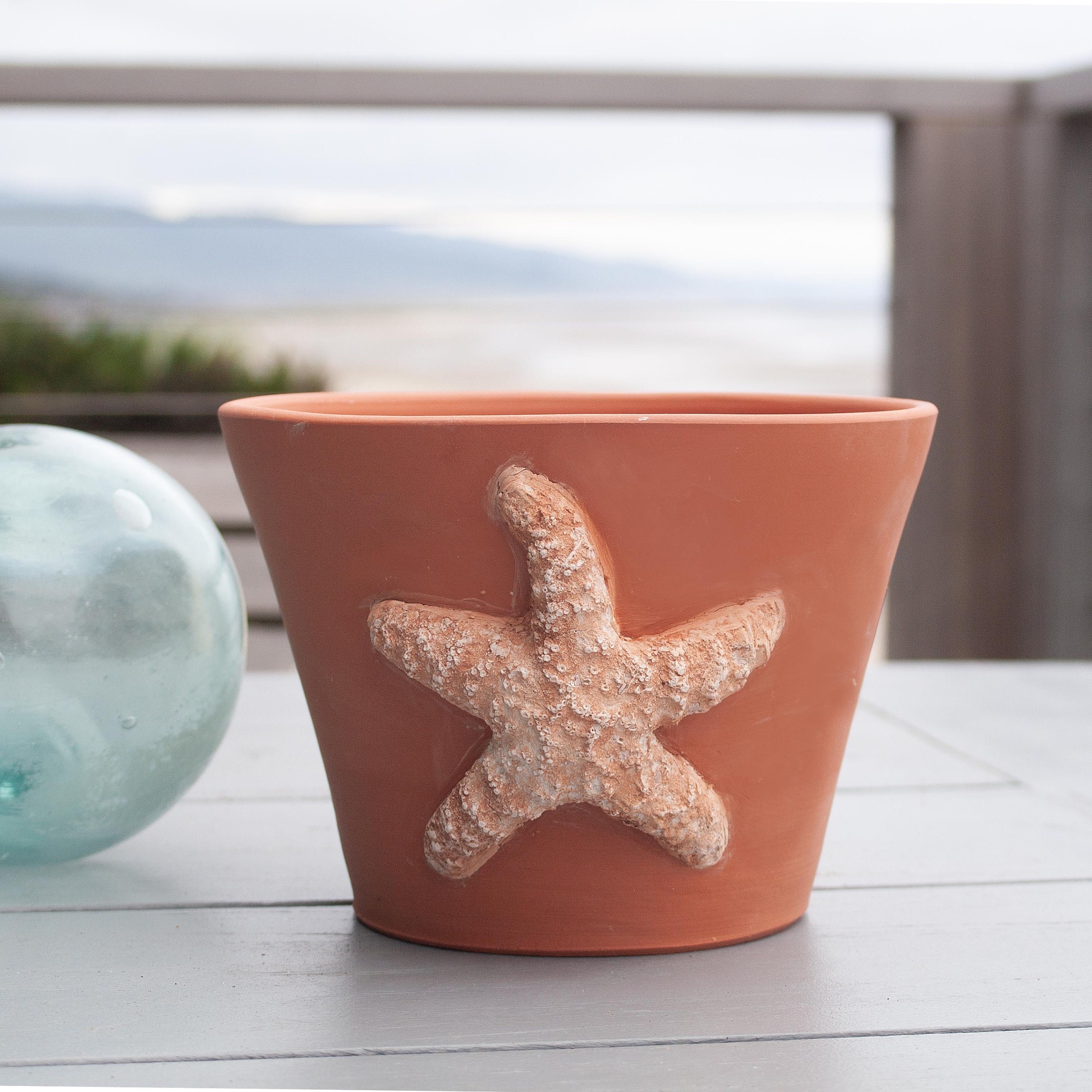 Mosaic Flower Pots Beach Themes