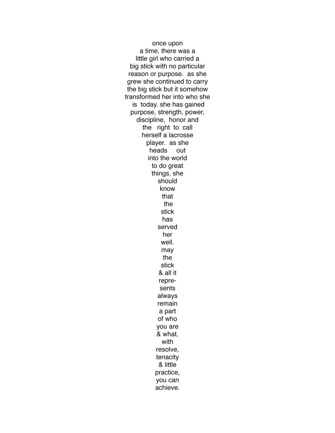 Concrete Poem Template For Kids