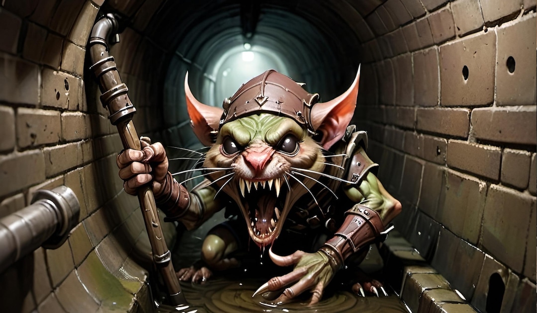 Rat Humanoid Playmat for Flesh and Blood Fab Mtg Magic Tcg Digital ...