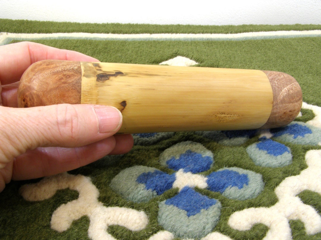 Harmony Rattle, Bamboo, Birdseye Maple, Sacred Wood, Meditation ...