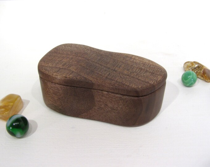 Black Walnut Wood Box Engagement Ring Box Proposal Box Gift - Etsy