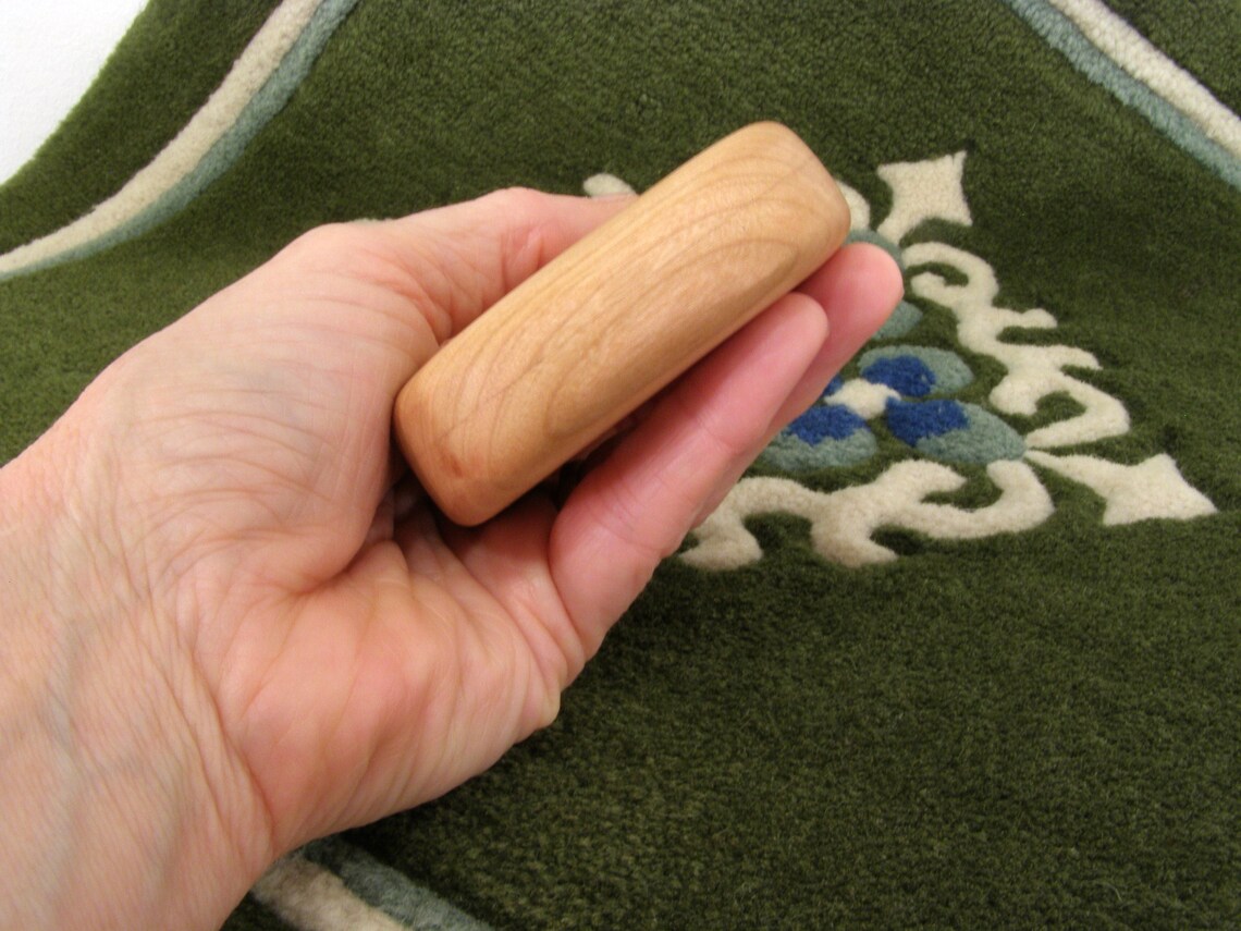Shaman Rattle, Cherry Wood, Sacred Wood, Talisman, Meditation Altar ...