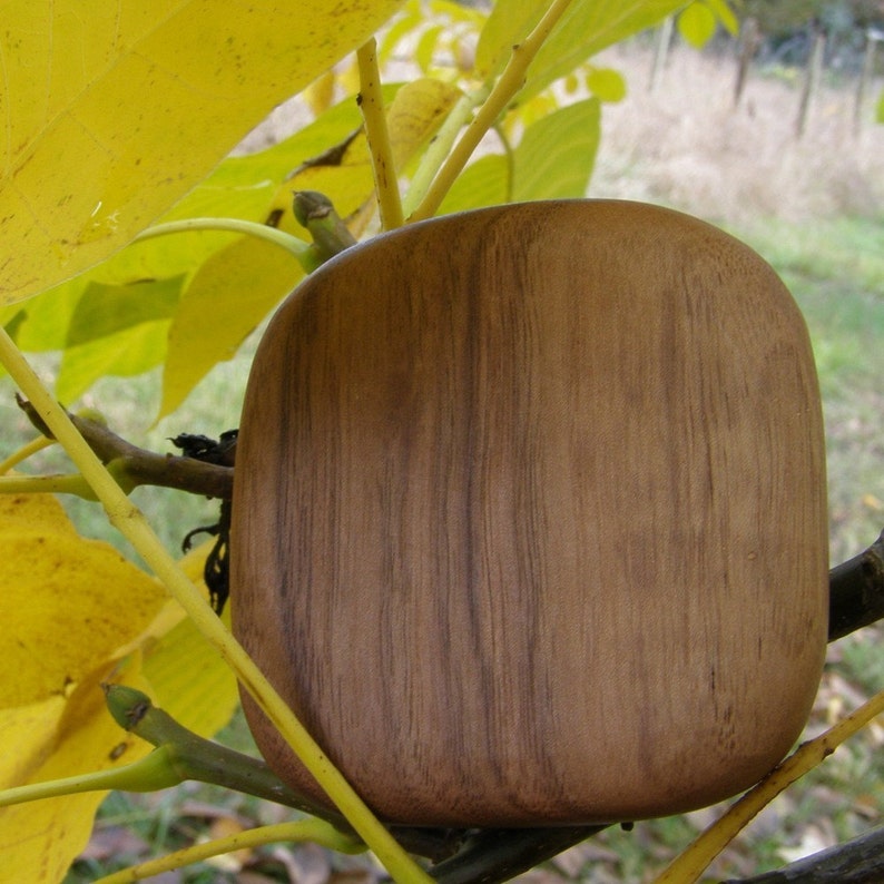 Shaman Rattle, Black Walnut Wood, Sacred Wood, Meditation Altar ...