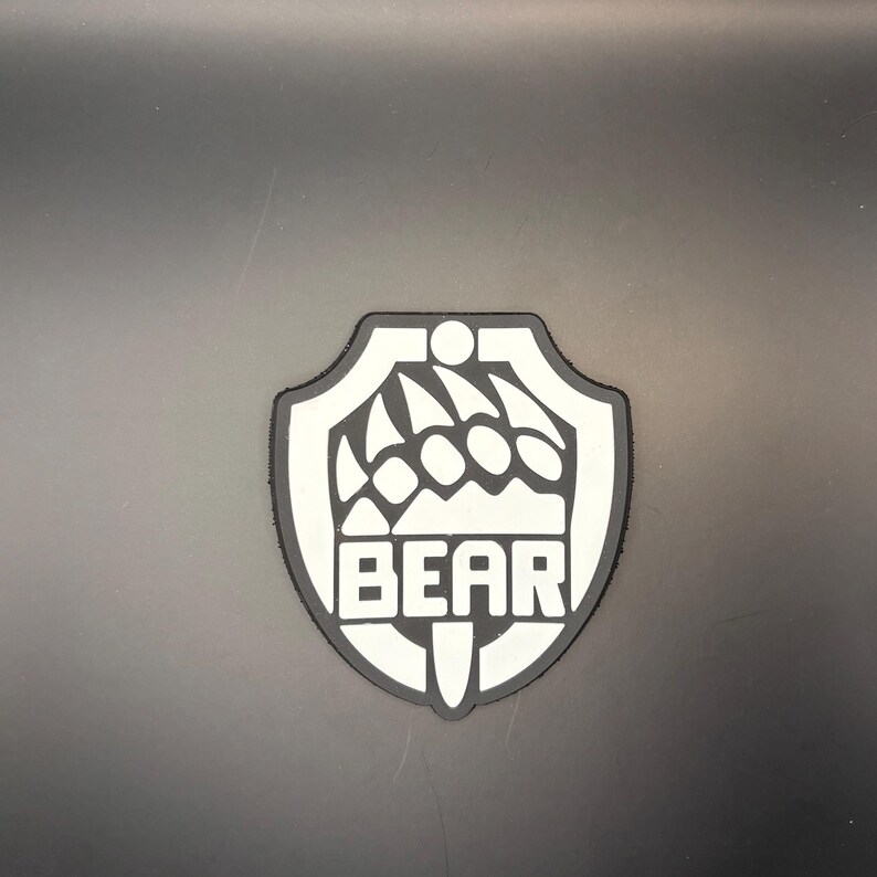 BEAR PVC Patch – Escape From Tarkov Faction Velcro Morale Patch - Etsy