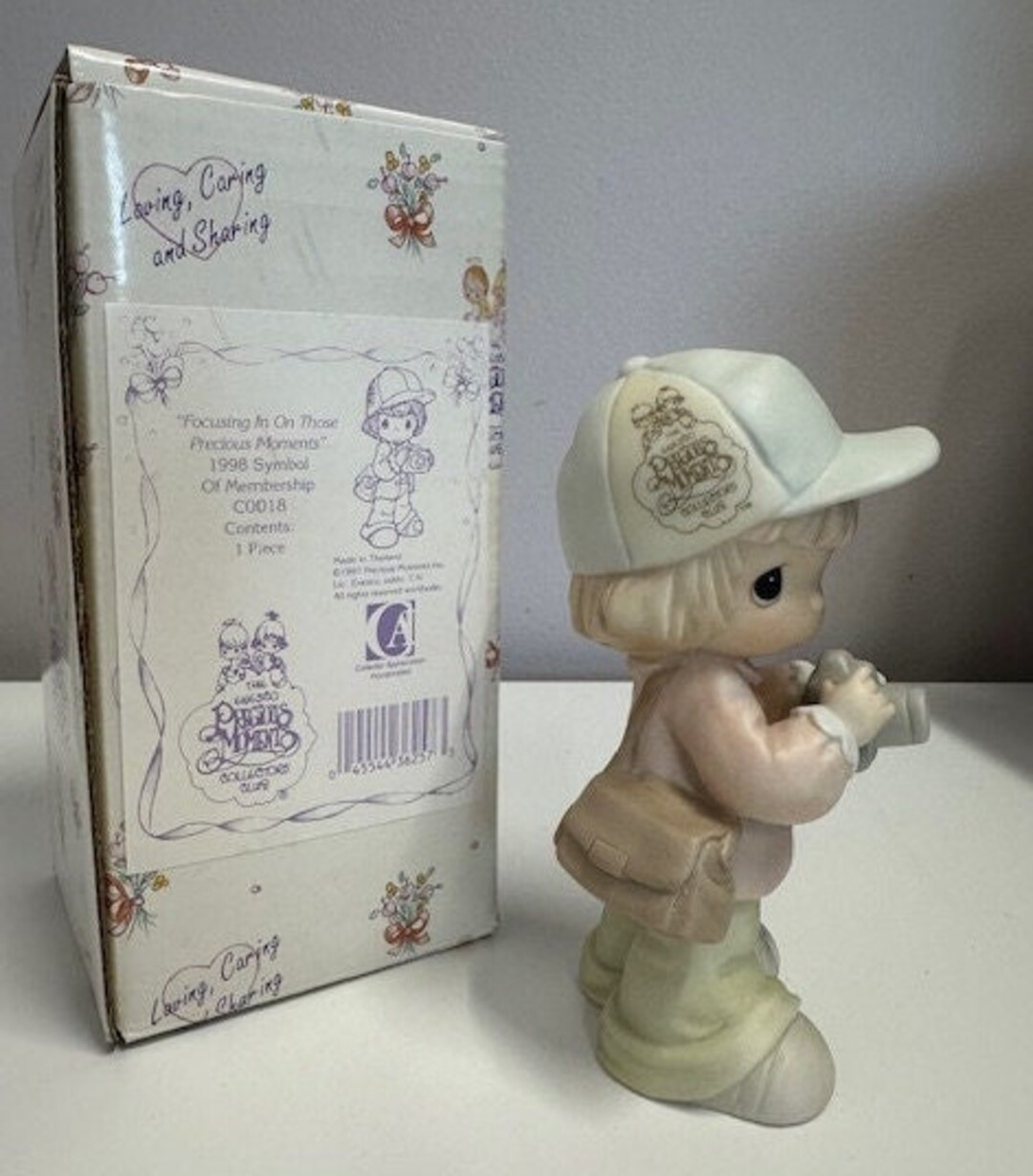 Precious Moments 1998 Symbol of Membership, focusing in on Those ...