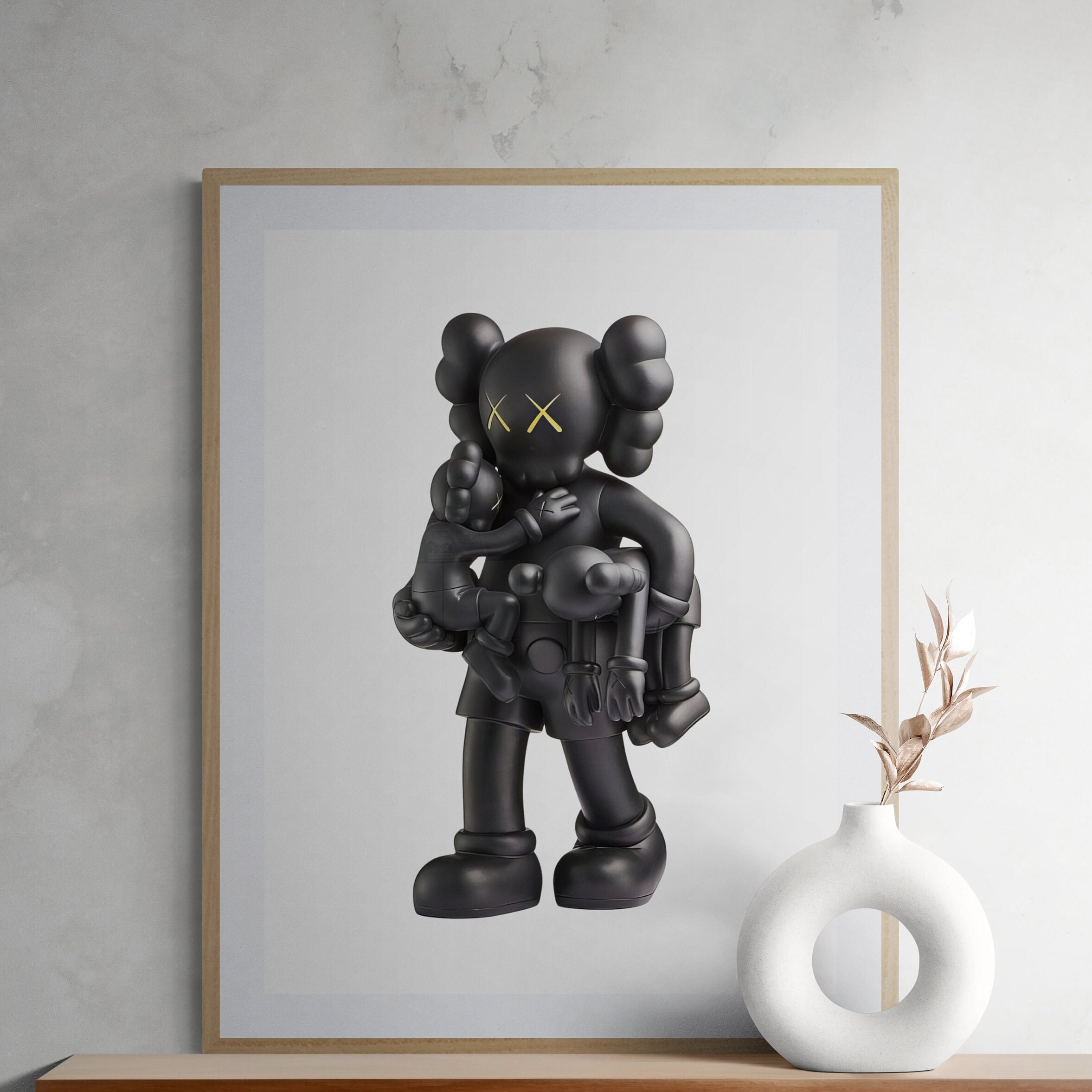 Kaws World Solo Poster, Hypebeast Toys, Figure Printable Wall Art ...