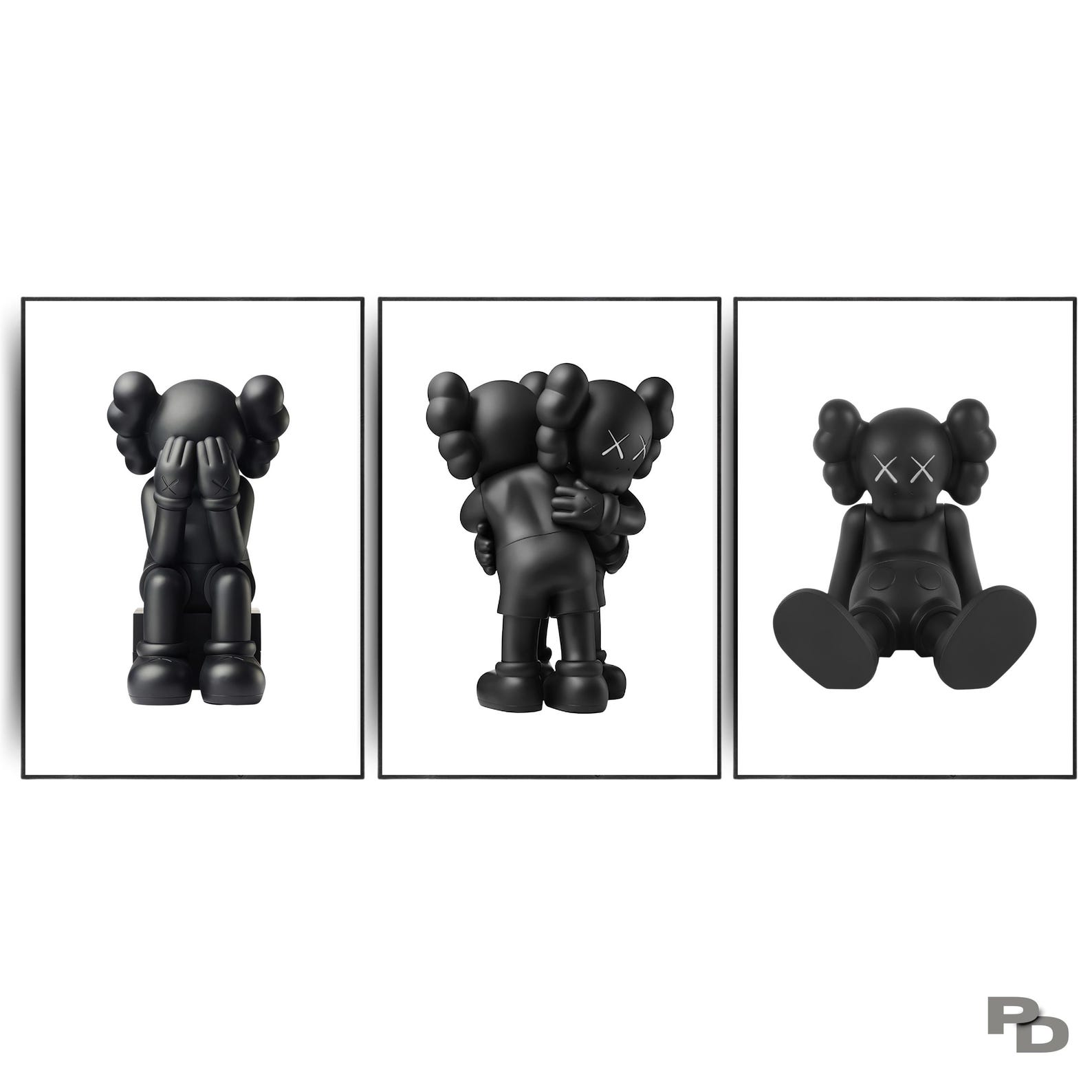Kaws Hug Solo Poster, Hypebeast Toys Poster, Figure Printable Wall Art ...