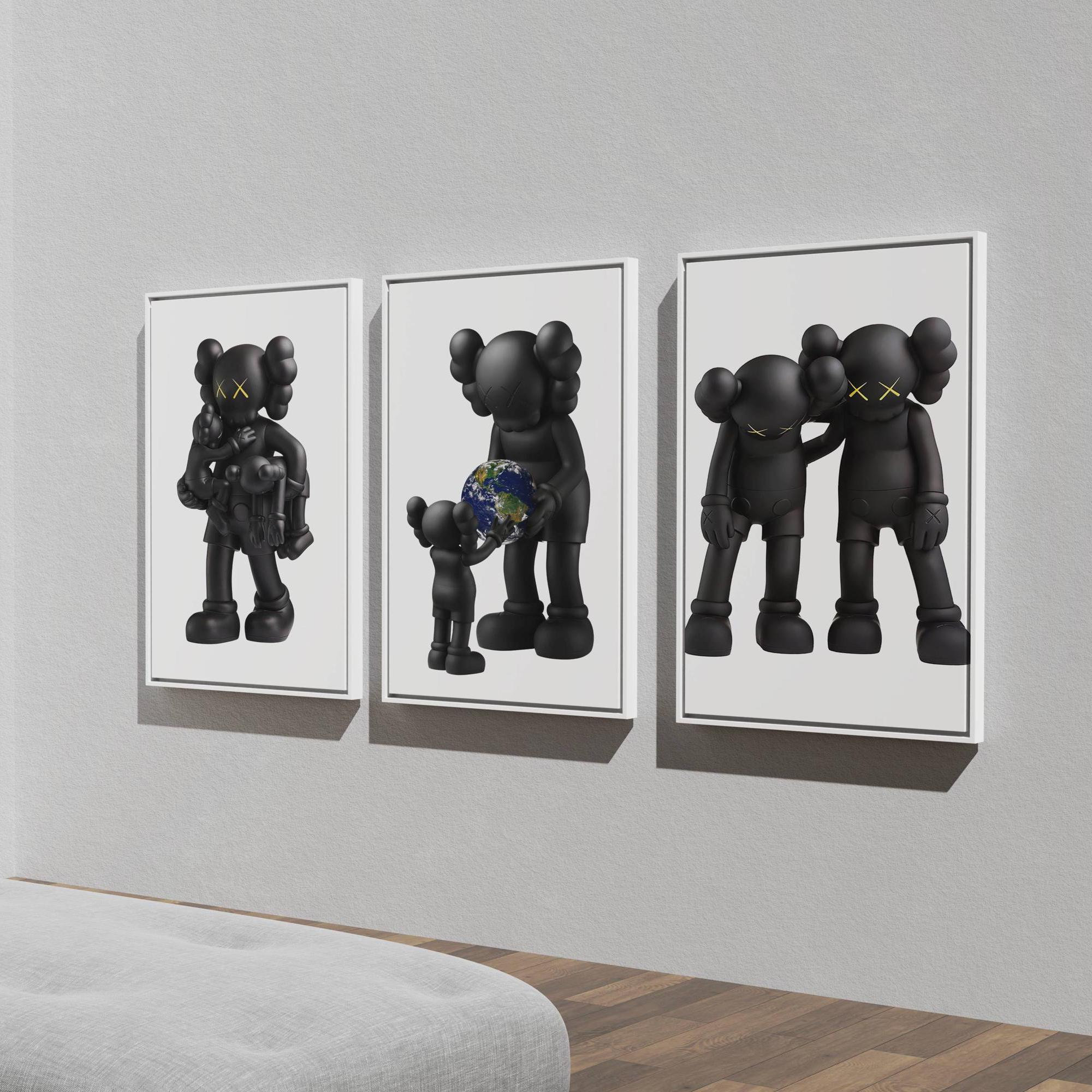 Kaws World Solo Poster, Hypebeast Toys, Figure Printable Wall Art ...