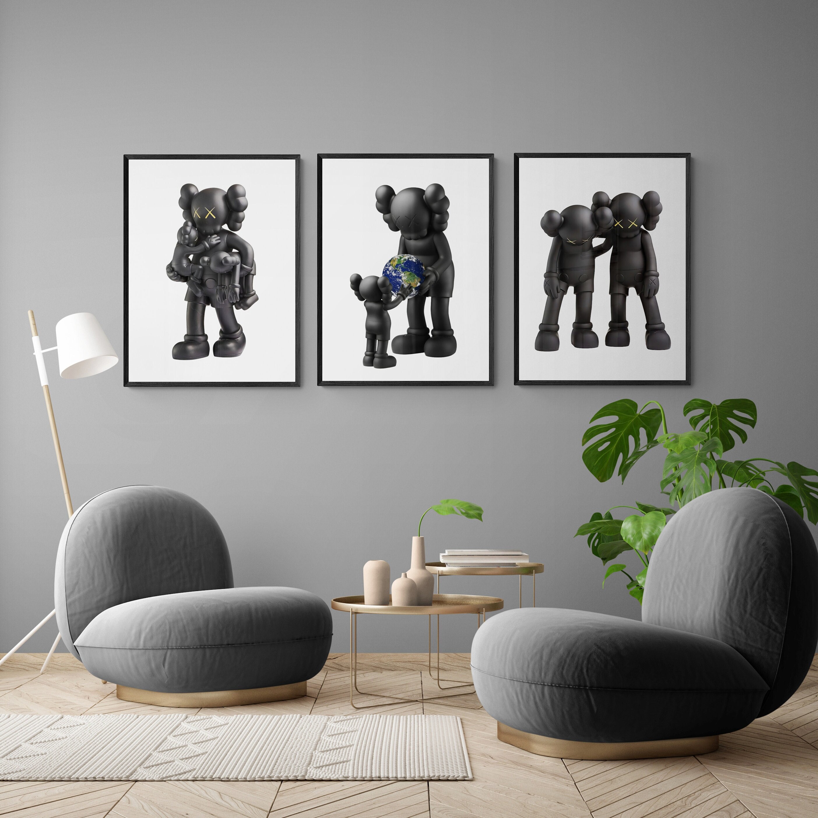 Kaws World Solo Poster, Hypebeast Toys, Figure Printable Wall Art ...