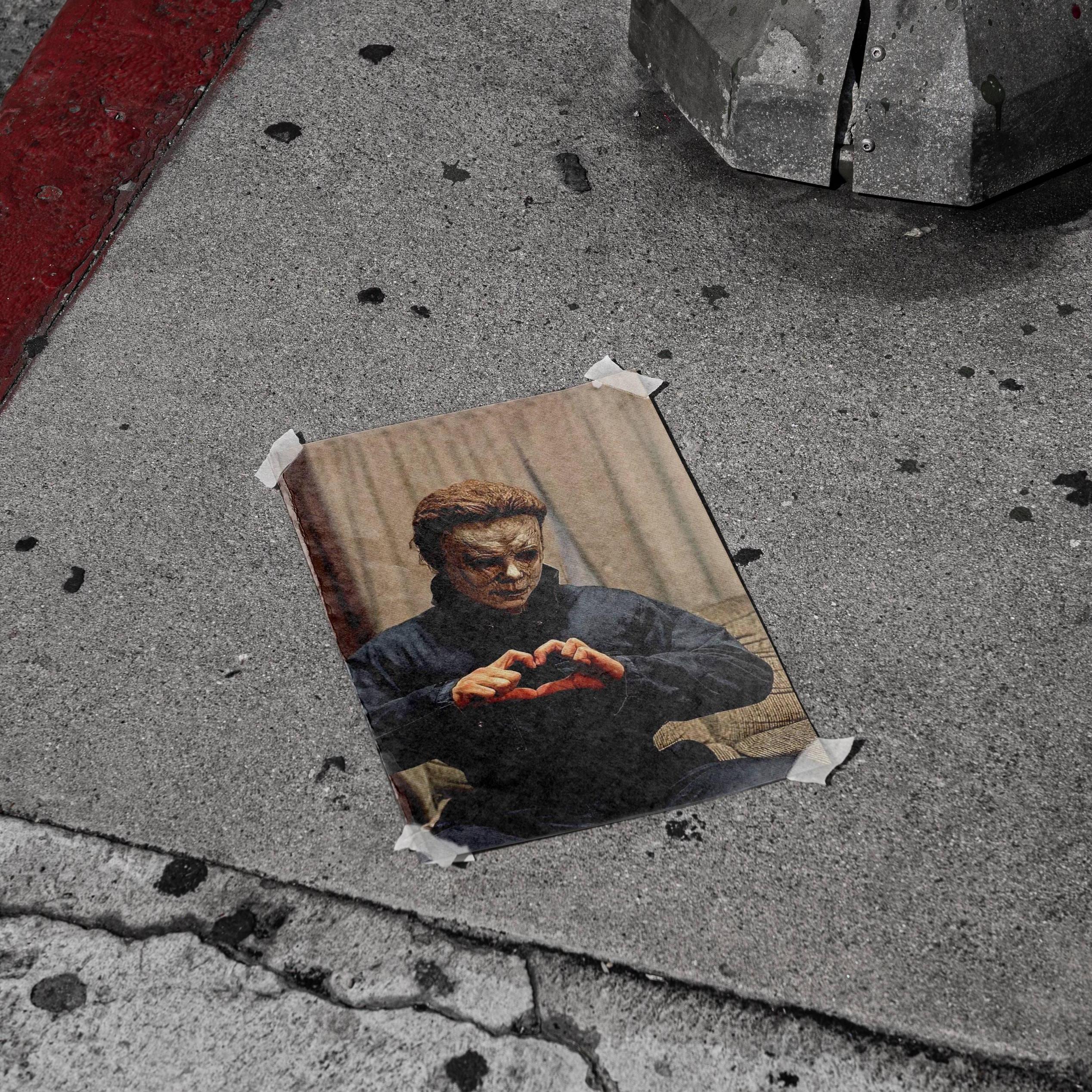 Michael Myers Poster, Digital Download, Movie Film Wall Art, Printable ...