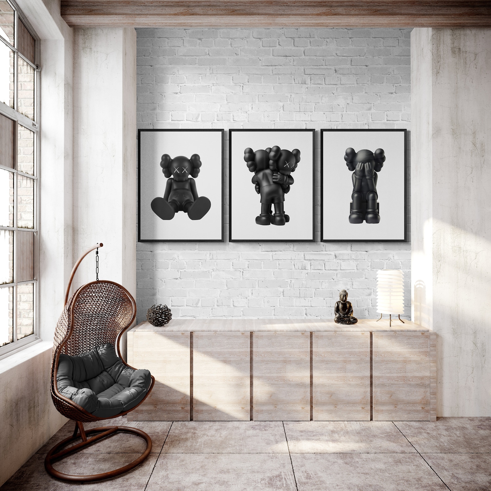 Kaws Hug Solo Poster, Hypebeast Toys Poster, Figure Printable Wall Art ...