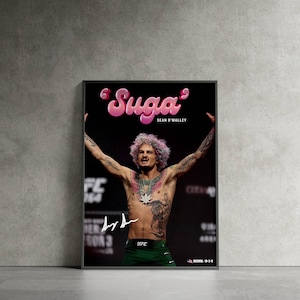 Sean Suga O'malley Fighter Poster, Ufc Wall Art, Decor, Instant ...