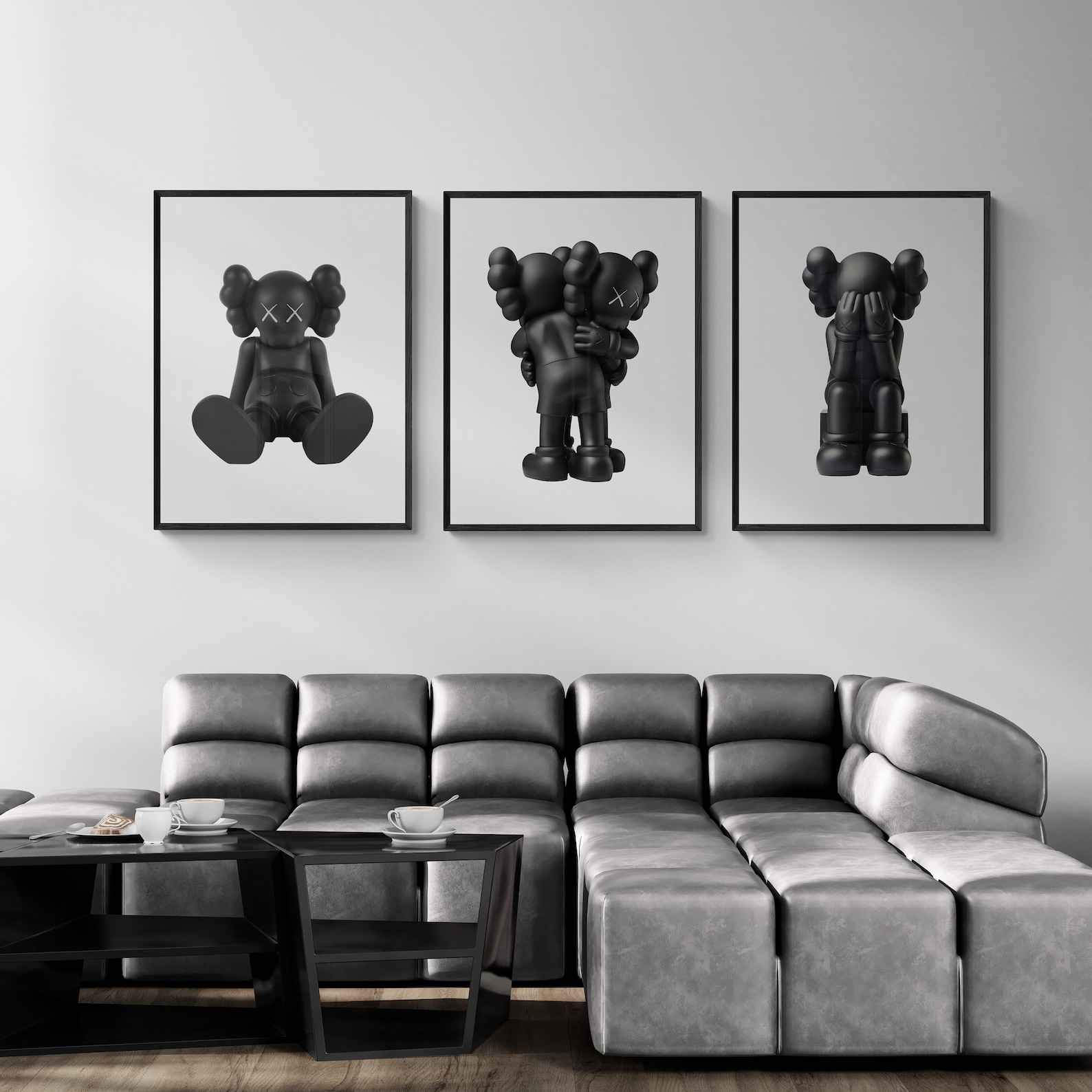 Kaws Hug Solo Poster, Hypebeast Toys Poster, Figure Printable Wall Art ...