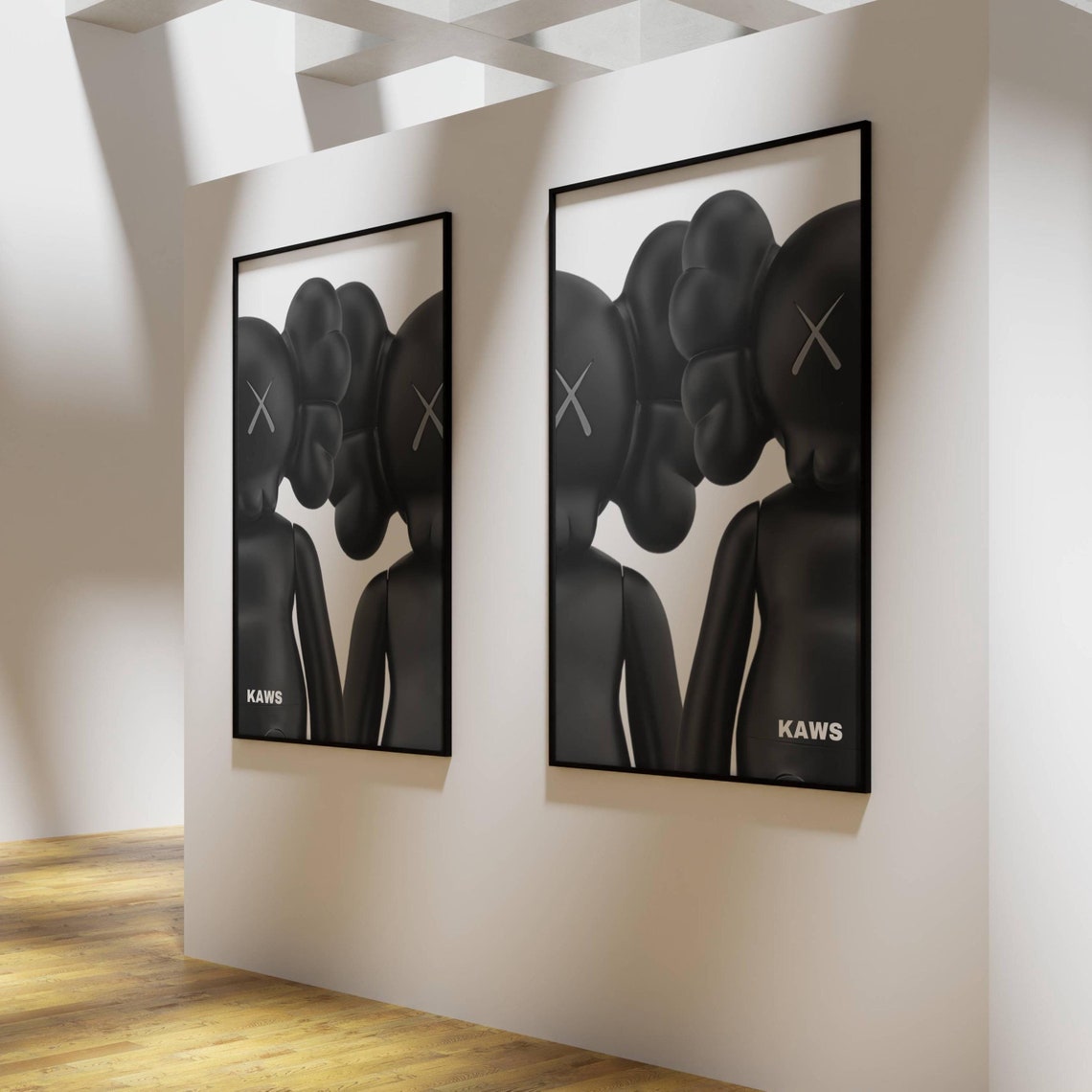 Kaws Head Duo Poster, Hypebeast Toys Poster, Figure Printable Wall Art ...