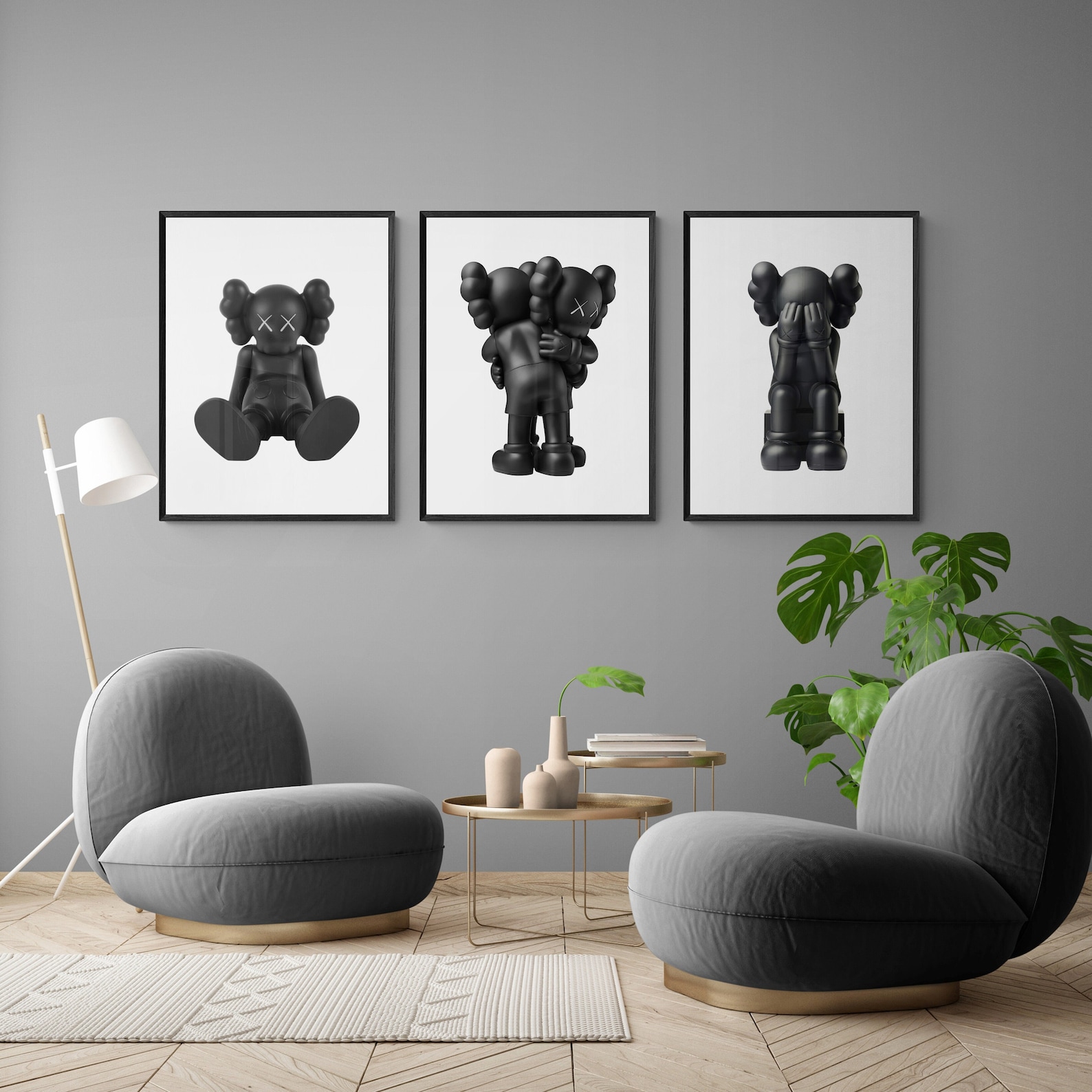 Kaws Hug Solo Poster, Hypebeast Toys Poster, Figure Printable Wall Art ...