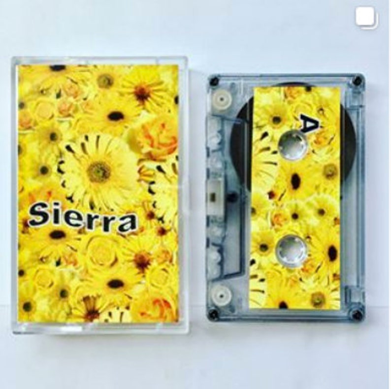 CUSTOM Mixtape cassette Tape Designed and Curated by YOU - Etsy