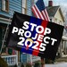 Stop Project 2025 Flag, Vote Flag, Democratic Party Flag, Biden Flag ...