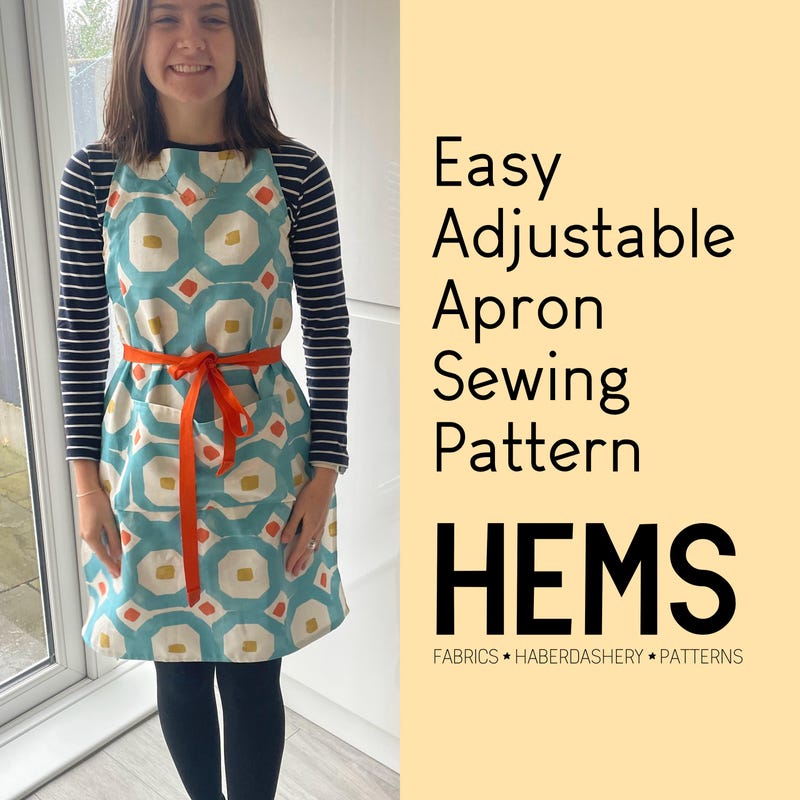 Apron Sewing Pattern - Etsy