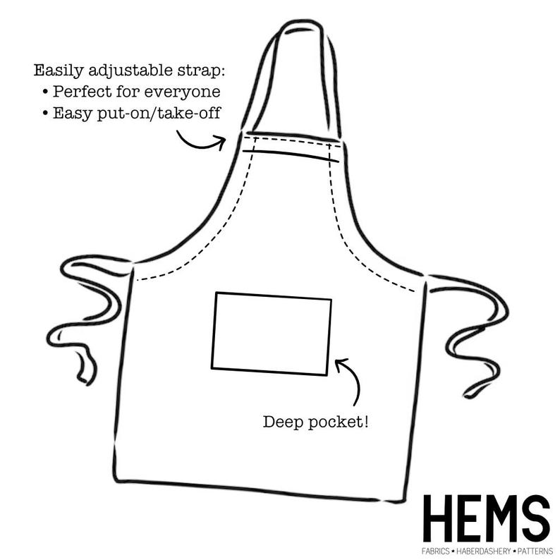 Kids Adjustable Apron Sewing Pattern – Beginner-friendly (PDF Pattern ...