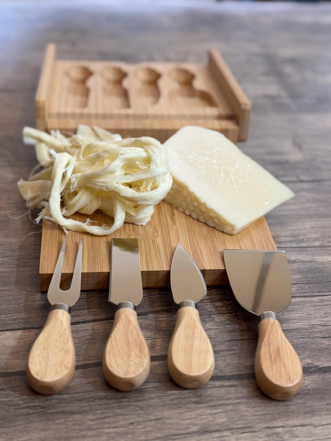 Personalized Cheese Tool Set, Bamboo Cheese Tool Set, Cheese Tools With ...