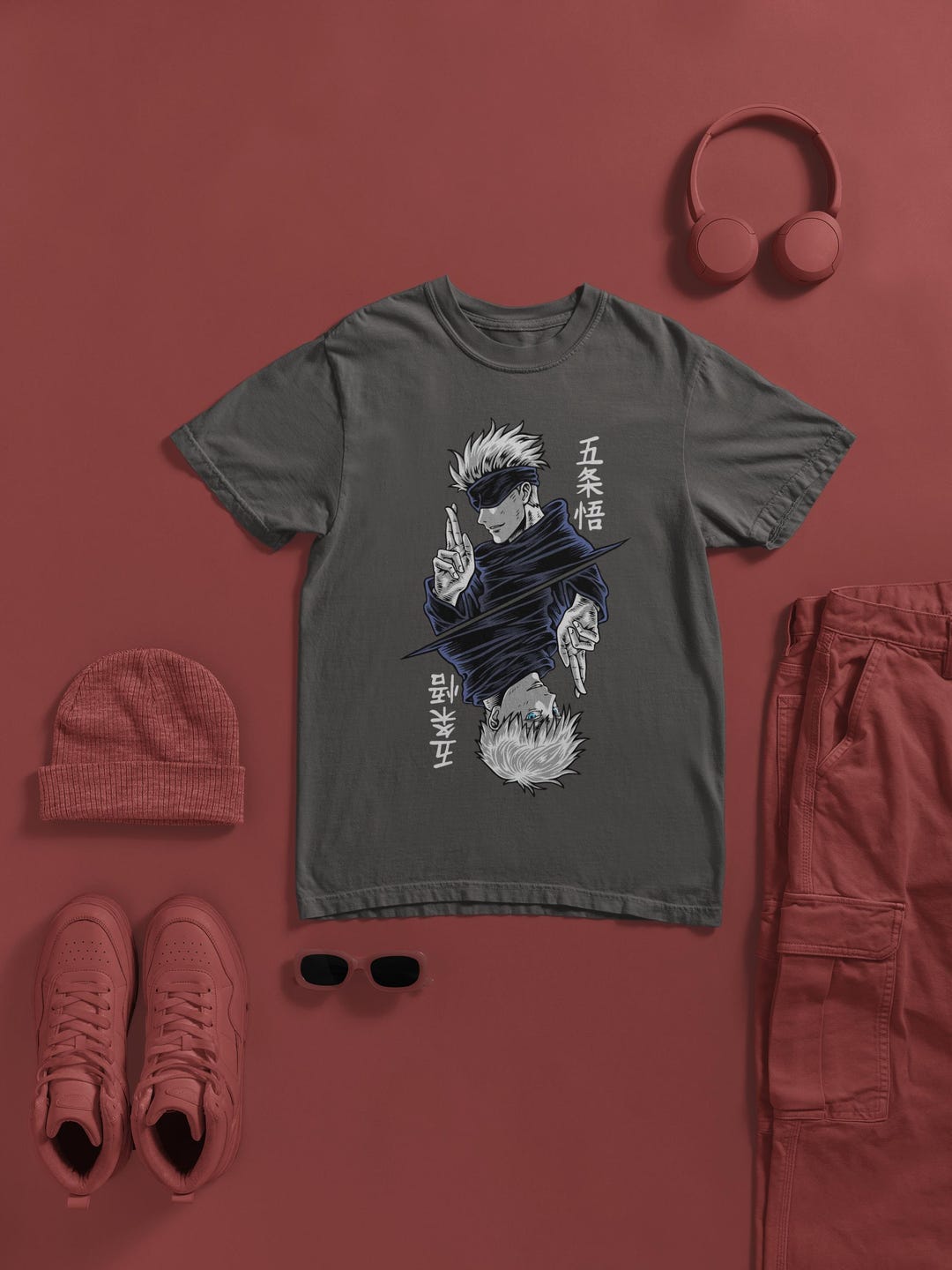 Gojo Satoru Shirt Jujutsu Kaisen Tee, the Strongest Sorcerer Top ...