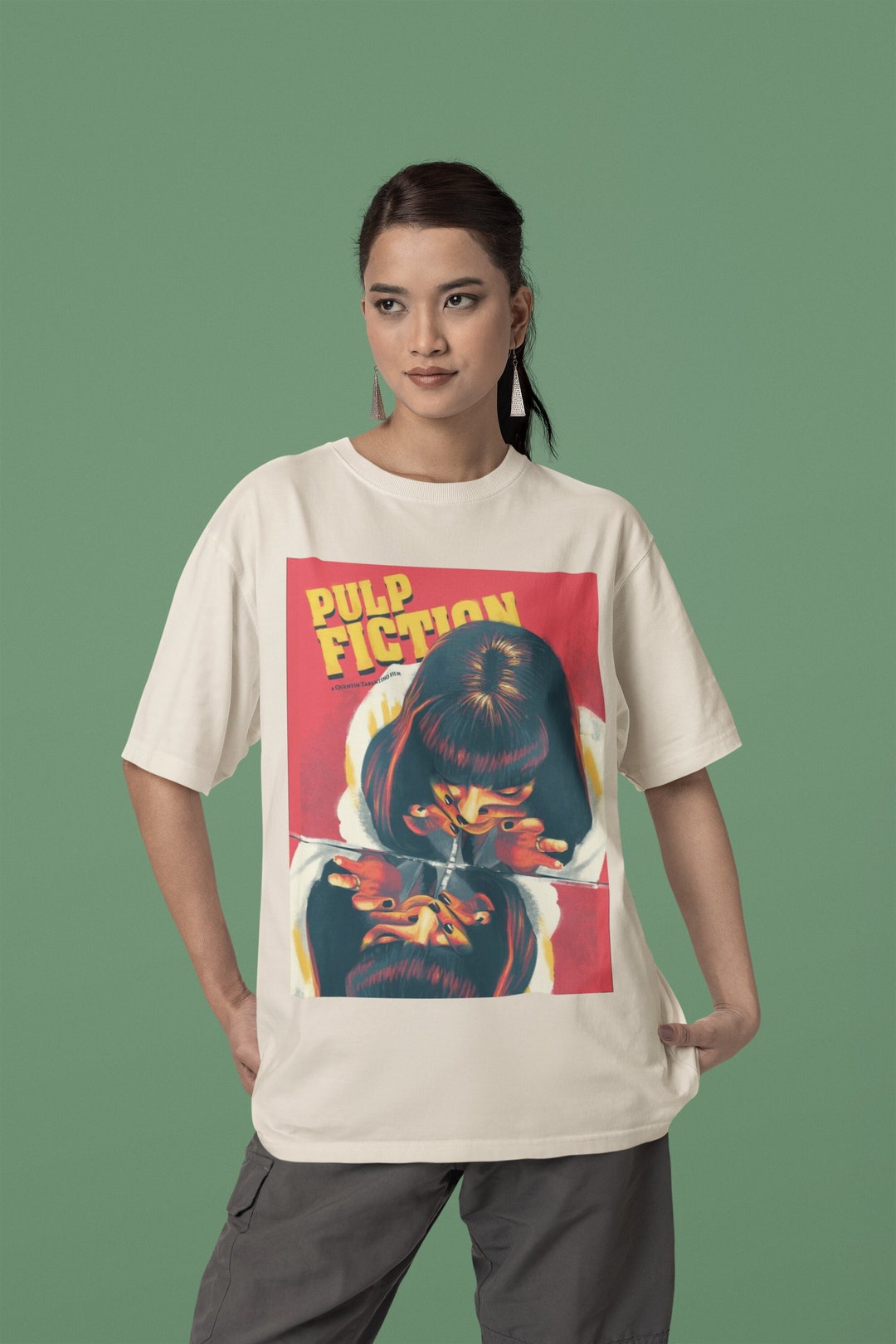 Unisex, Quentin Tarantino Pulp Fiction Shirt - Movie Shirt, Graphic ...