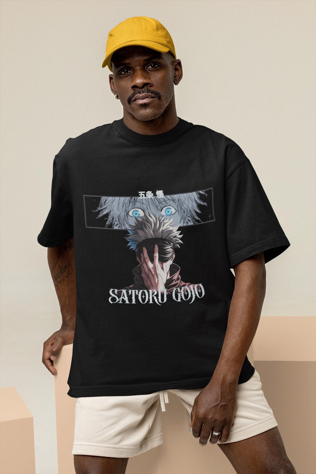 Satoru Gojo Shirt - Jjk Anime Shirt, Anime Shirt, Gojo Shirt, Jjk Gojo ...