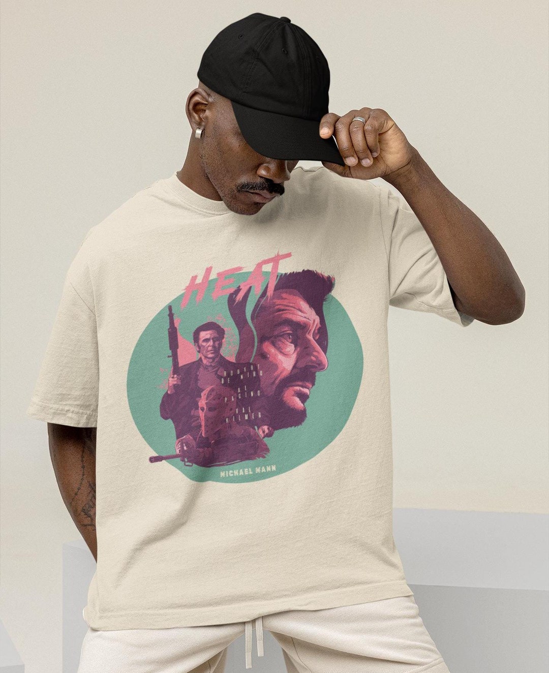 Unisex, Heat Movie T-Shirt, Retro Michael Mann Heat 1995 Graphic T ...