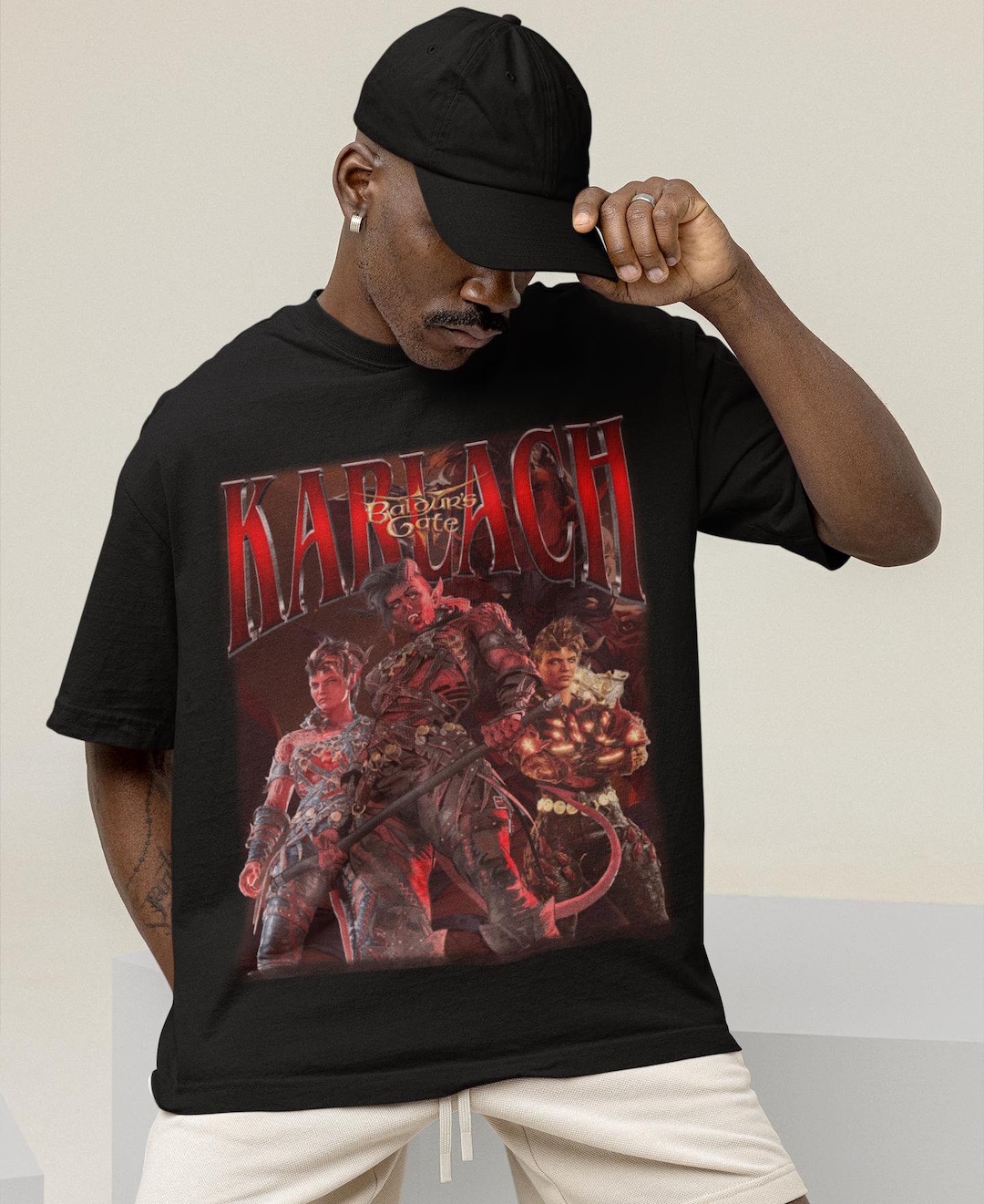 Unisex, Karlach Baldurs Gate 3 T-shirt - Gaming Shirt, Baldurs Gate ...