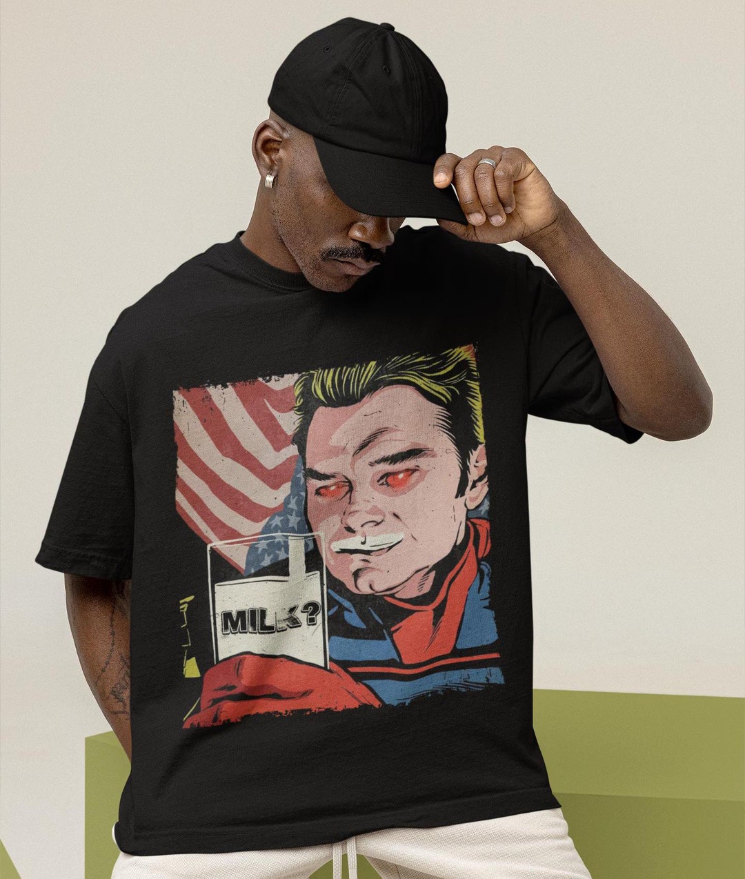 Unisex, Homelander Milk Shirt the Boys Homelander Shirt, Homelander ...