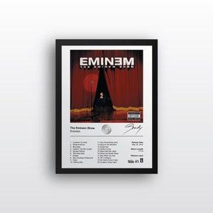 Eminem Album Cover Poster - Etsy